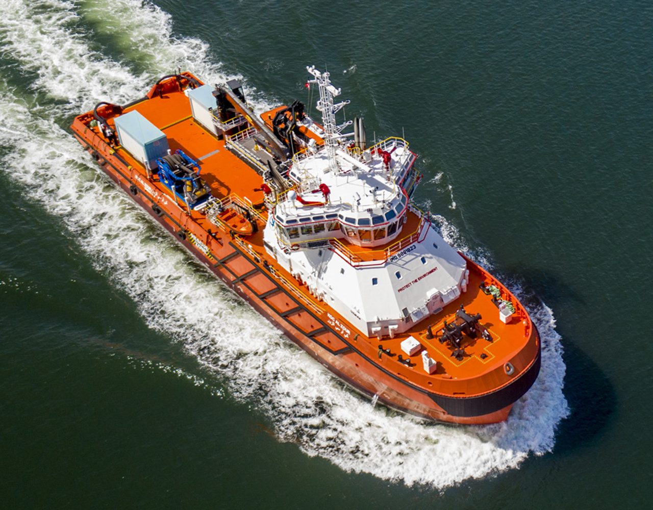 Kongsberg dynamic positioning system – Towingline