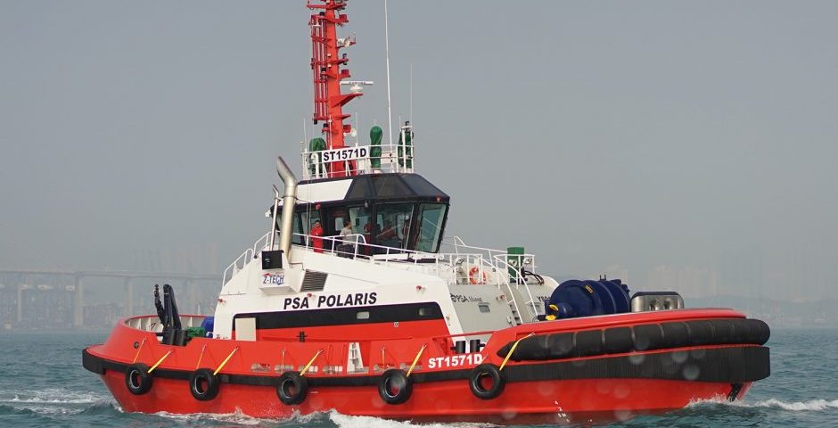 Z-Tech® 5000 port/terminal ship-handling tugs PSA Polaris & PSA Capella ...